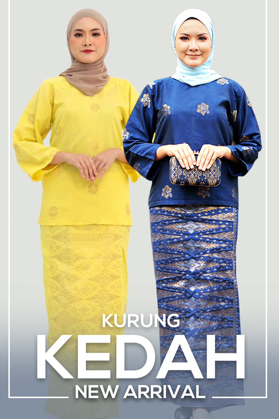 Baju Kurung Songket Tenun ┃Baju Kurung Moden 2024