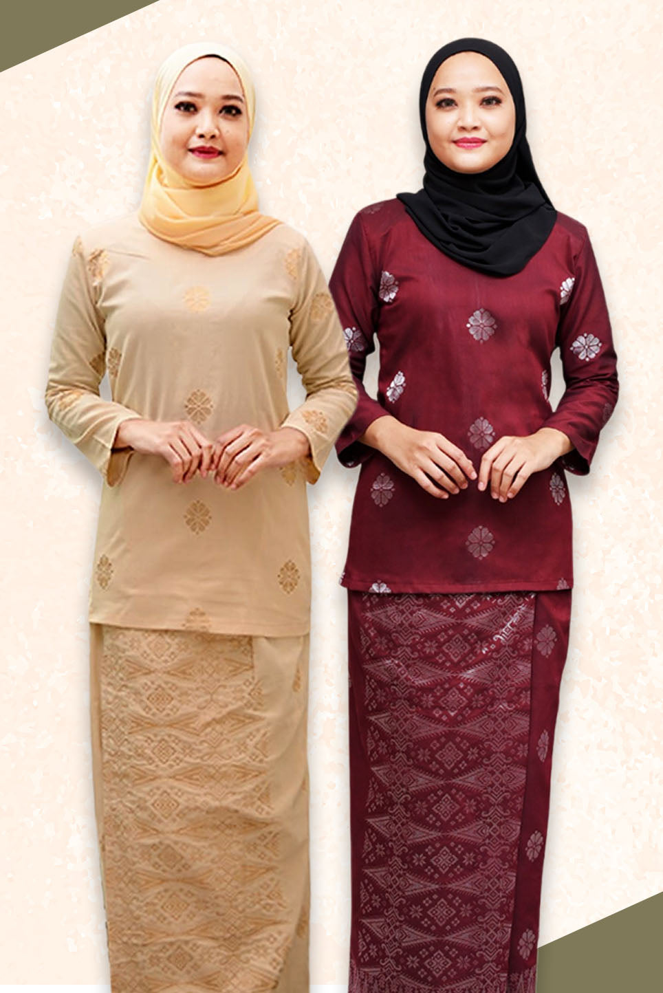 Baju Kurung Songket Tenun ┃Baju Kurung Moden 2024